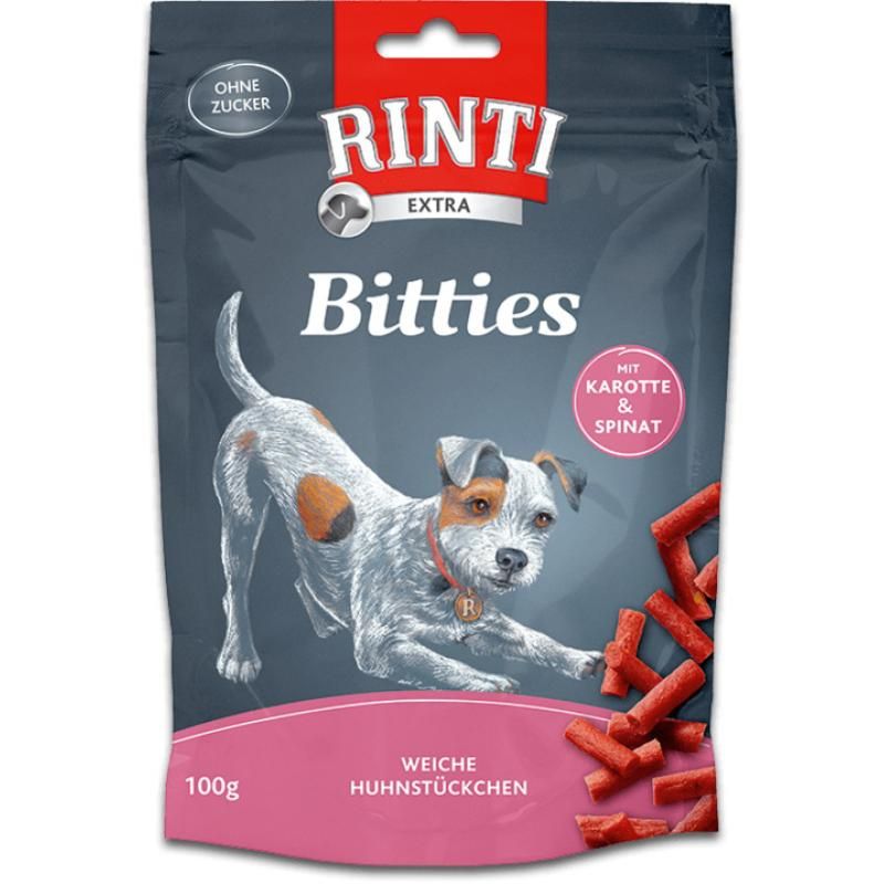 Rinti Extra Bitties Huhn, Karotten & Spinat | 12 x 100 g | 12 x 100 g ...